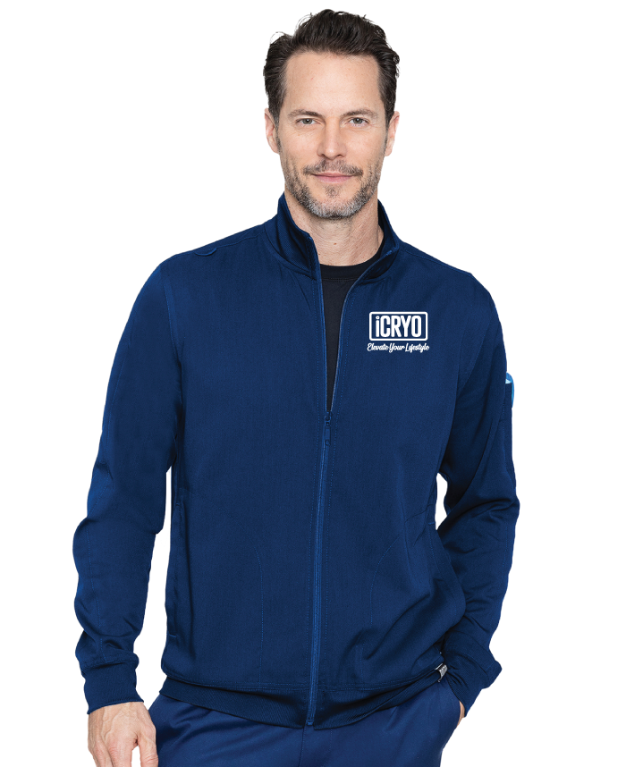 iCRYOmerch.com: Men's Full Zip Scrub Jacket